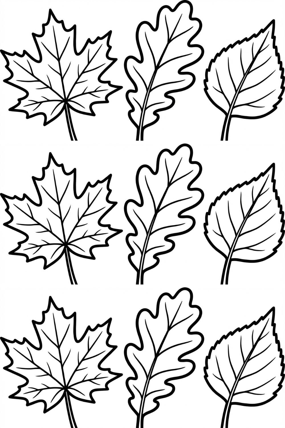 Creative Fall Leaf Templates for Crafts & Learning