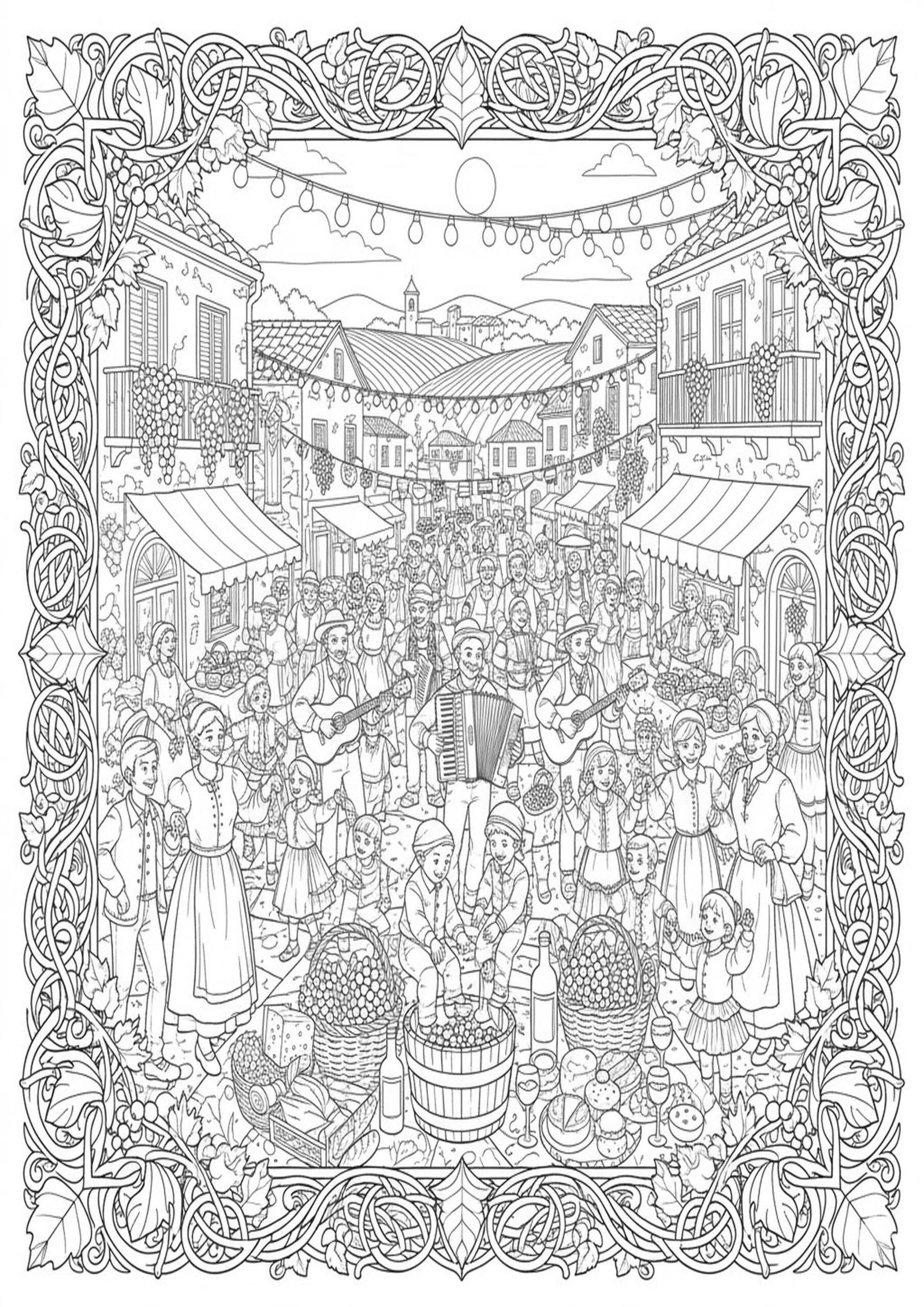 10 Holiday and Seasonal Coloring Pages | free Christmas More