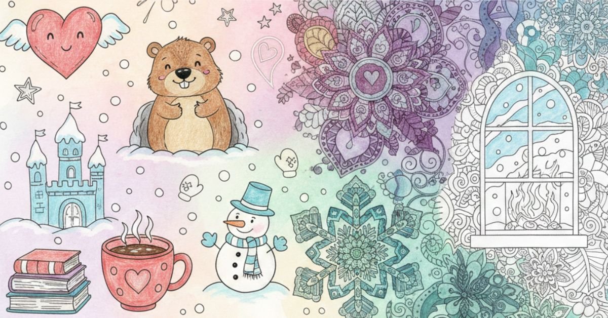 20 Free Printable Shadow Coloring Pages for Kids and Adults